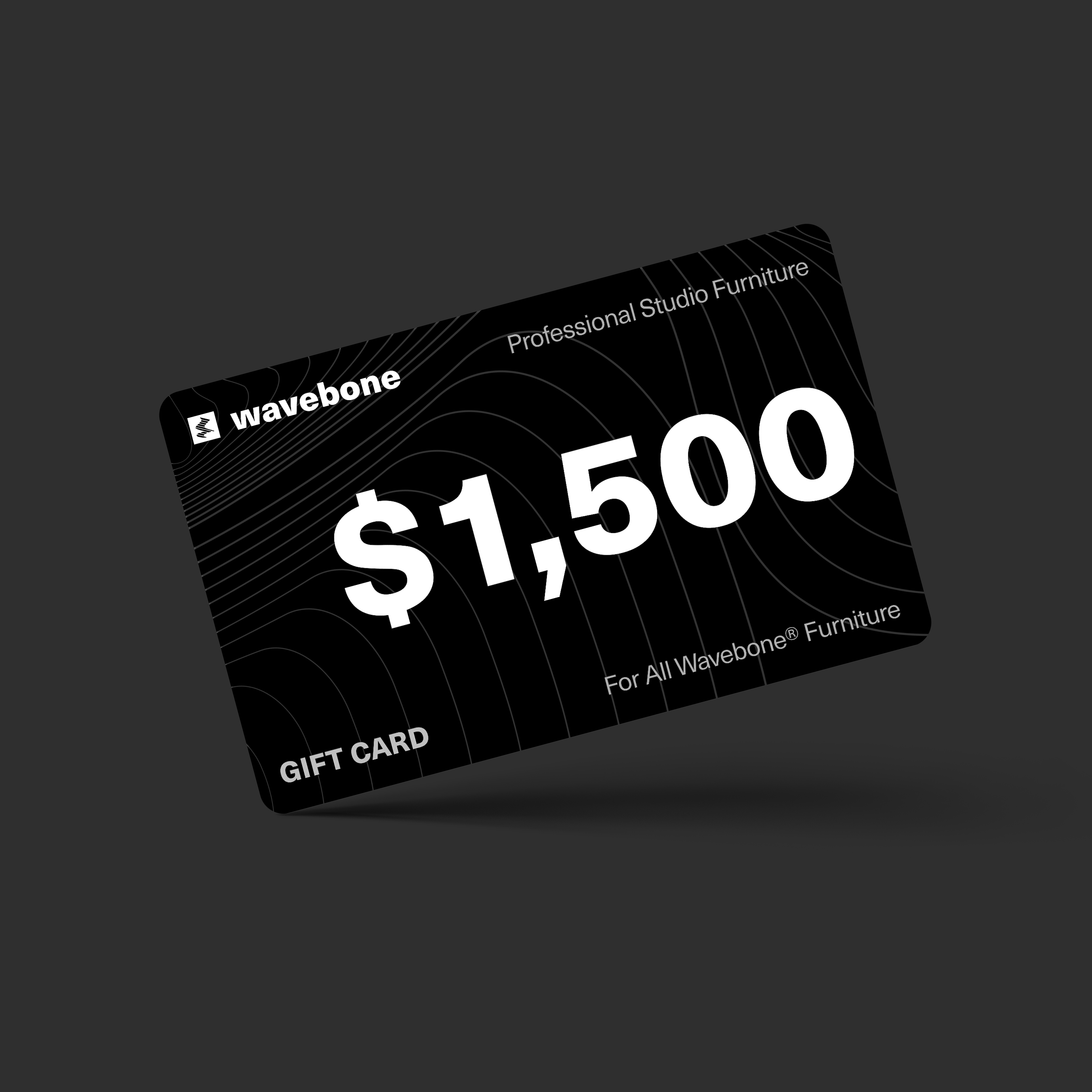 $ 1,500 GIFT CARD | WAVEBONE